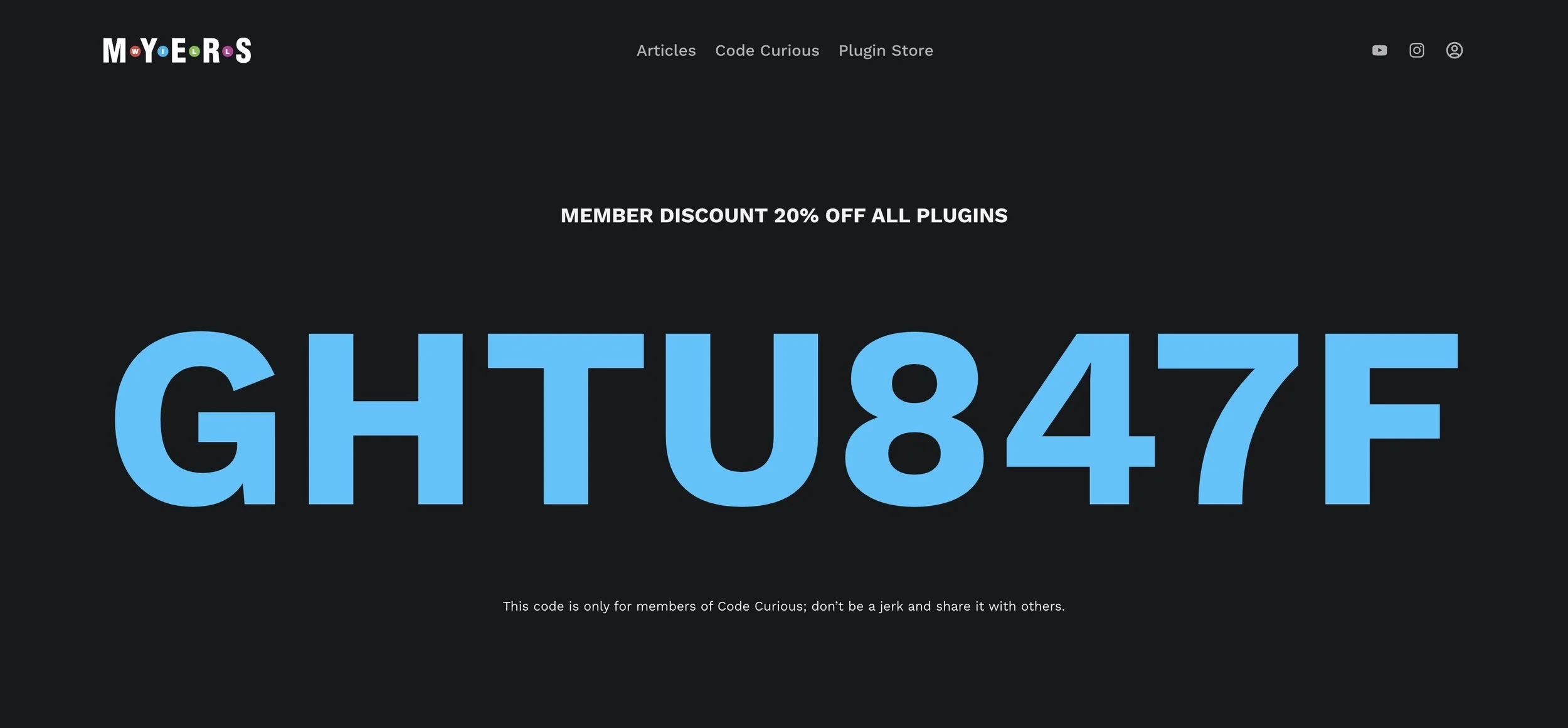 Curious Coders Membership | Will Myers | Squarespace Plugins